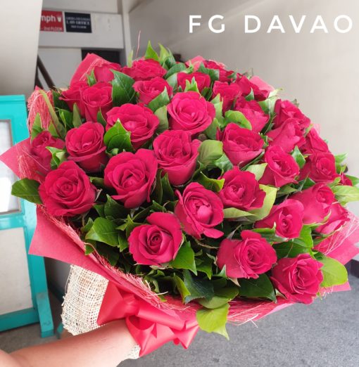 3 Dozen Red Rose Bouquet – FG Davao – Flowers Gifts Delivery